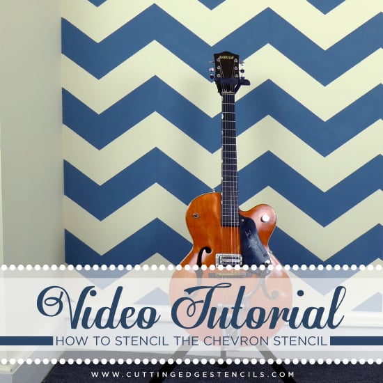 Video Tutorial: Tips & Tricks for Using the Chevron Stencil