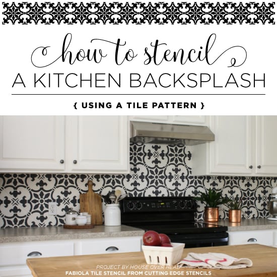 Kitchen Stencil Designs