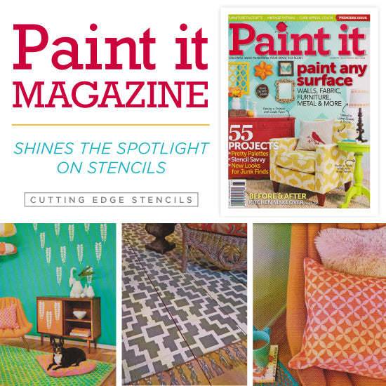 Paint It Magazine Shines the Spotlight on Stencils
