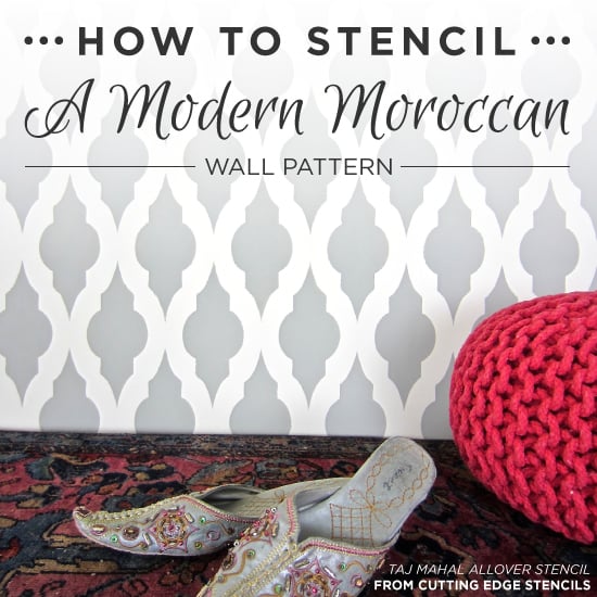 Moroccan Stencil Diy Malmo Furniture Stencil For Furniture, Wall And