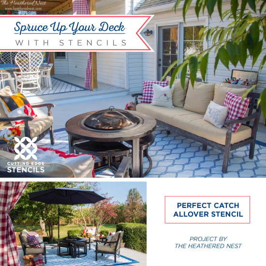 Spruce Up Your Deck With Stencils