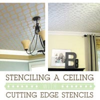 How To Use Wall Painting Stencils on Ceilings