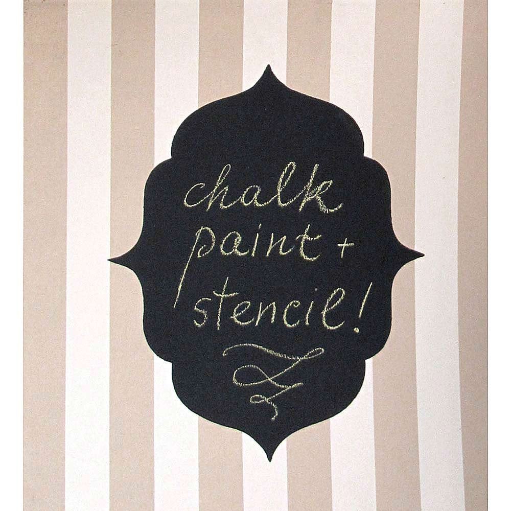 Chalkboard Wall Stencils | Stencils for Painting Chalkboards