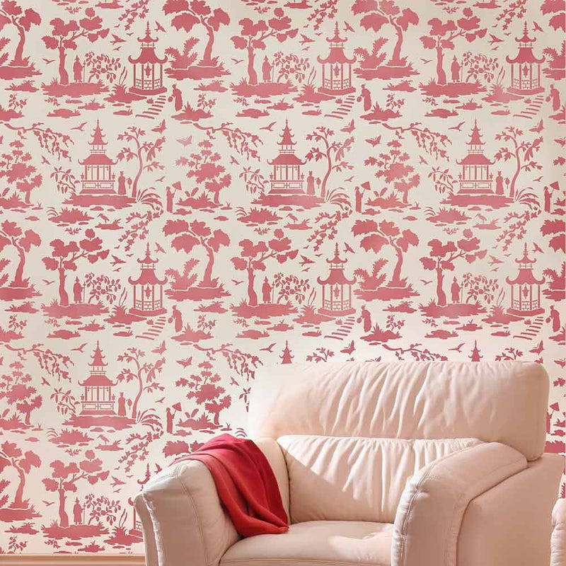 Wall stencils Maple Branches for elegant wall stenciling. Most ...