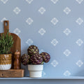 Cottage Flower Stencil for Painting Walls, Fast and Easy DIY wall decor!