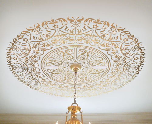 Classical stencils: Elegant wall stencils, stencil designs by Cutting ...