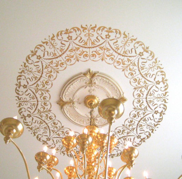Classical stencils: Elegant wall stencils, stencil designs by Cutting ...