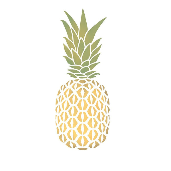 Pinapple Stencil Design - pineapple stencils for walls, furniture and ...