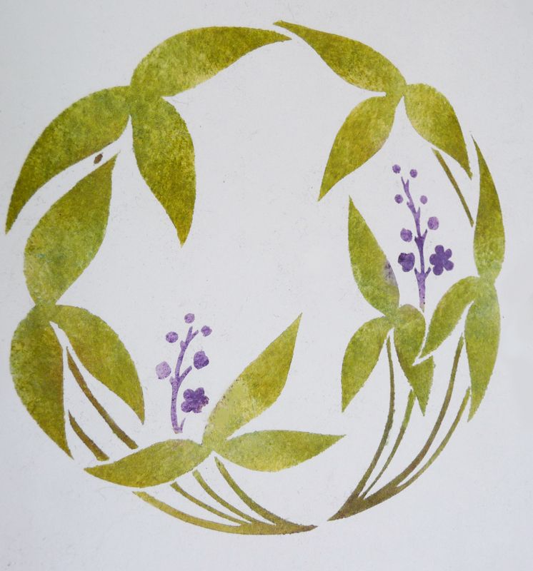 Stencils for walls. Large flower stencil collection, stencils for DIY