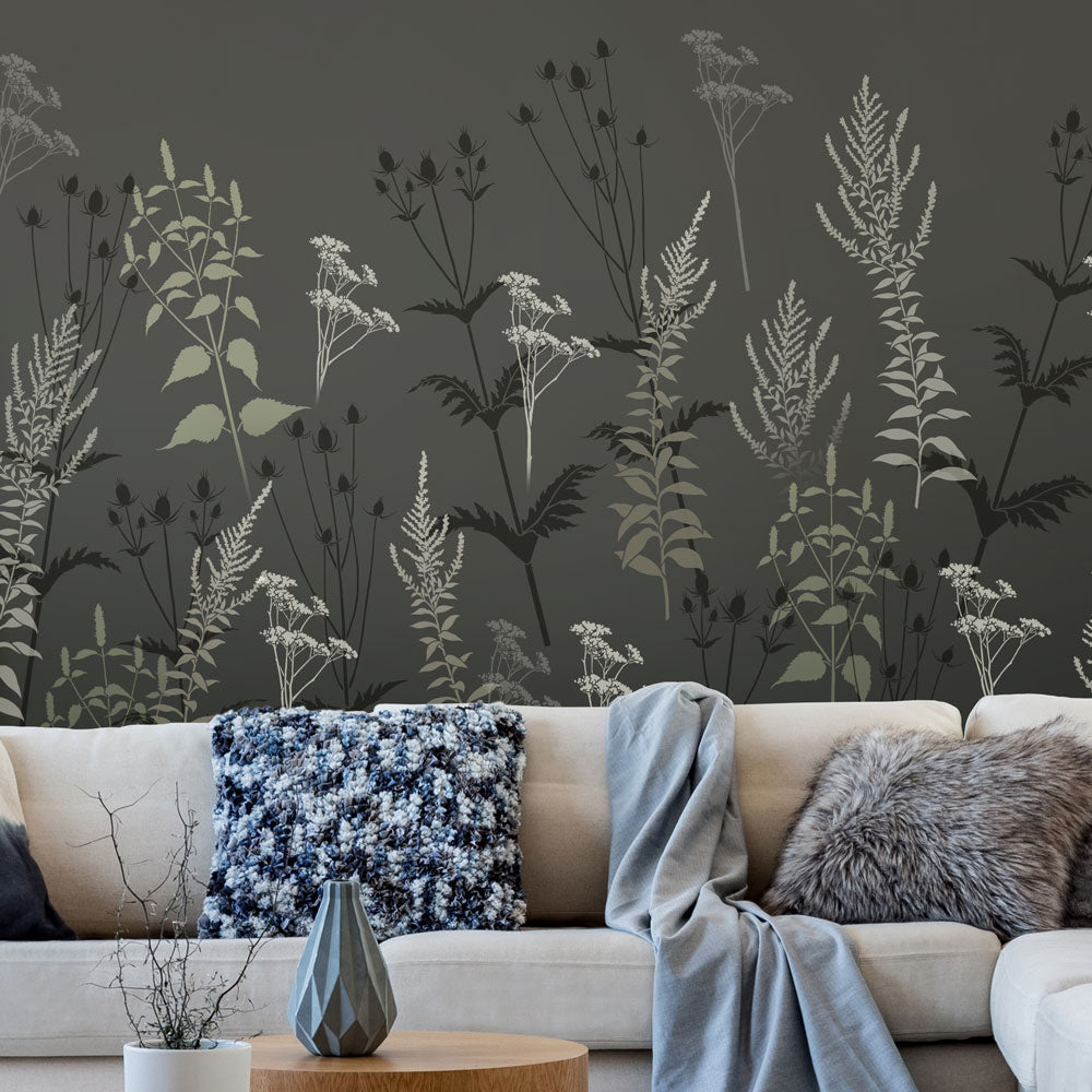 Garden Botanicals Stencil Kit For Paitning Outdoor Backyard Fence and Walls