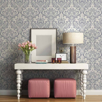 Damask stencils for walls. Sturdy reusable damask stencil designs at ...