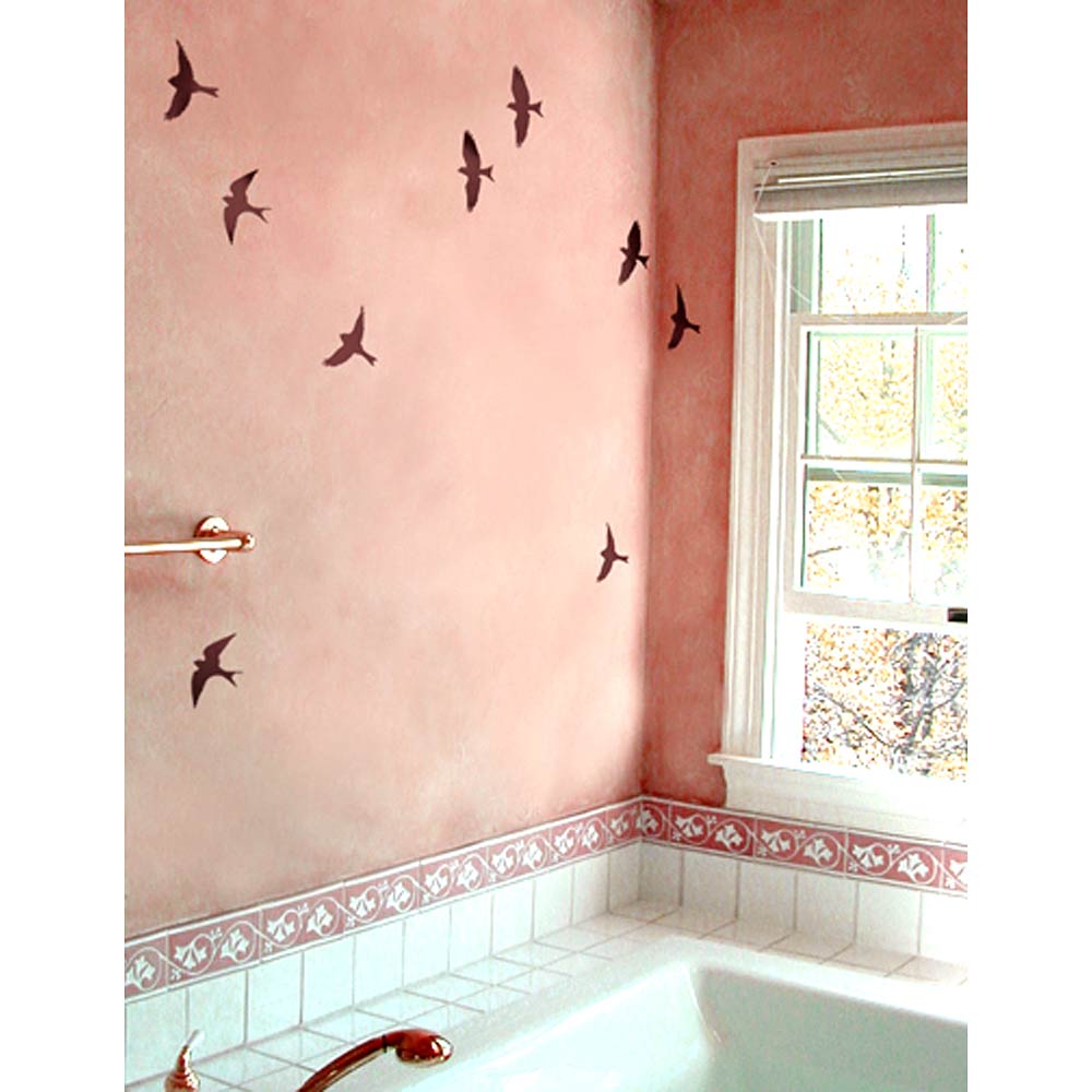 Bird Stencils for Easy Wall Decor. Reusable Wall Stencils, Stencil Designs