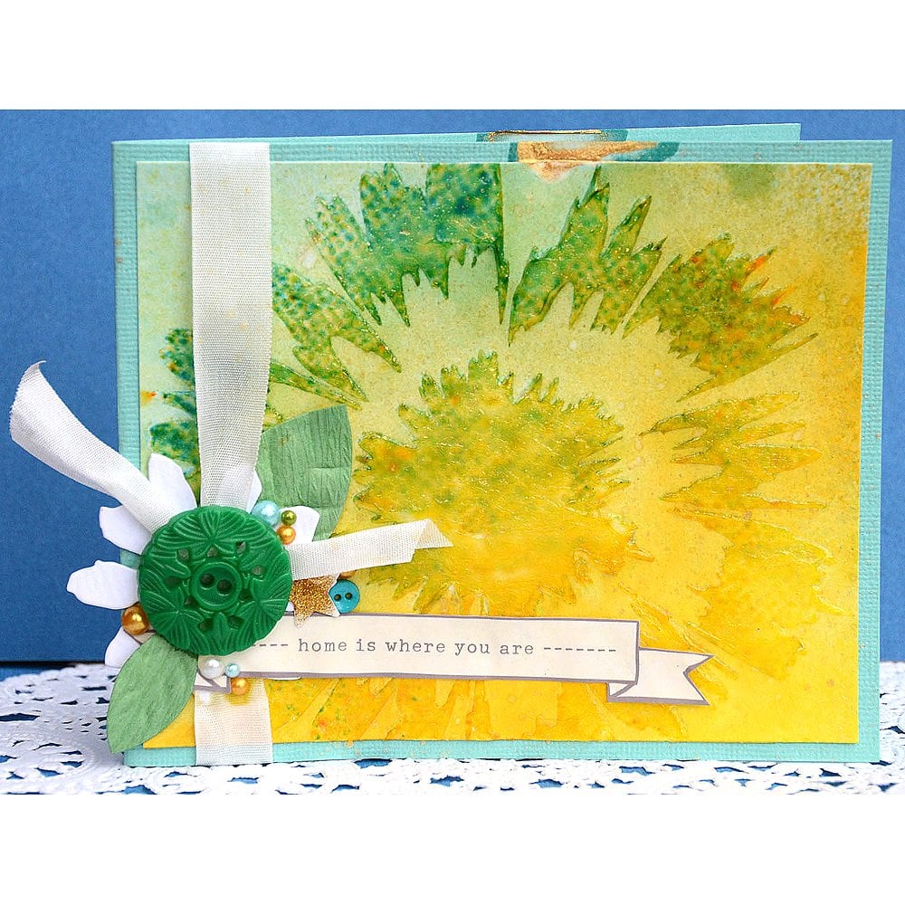 Blast stencil template - Modern stencil templates for handmade cards ...