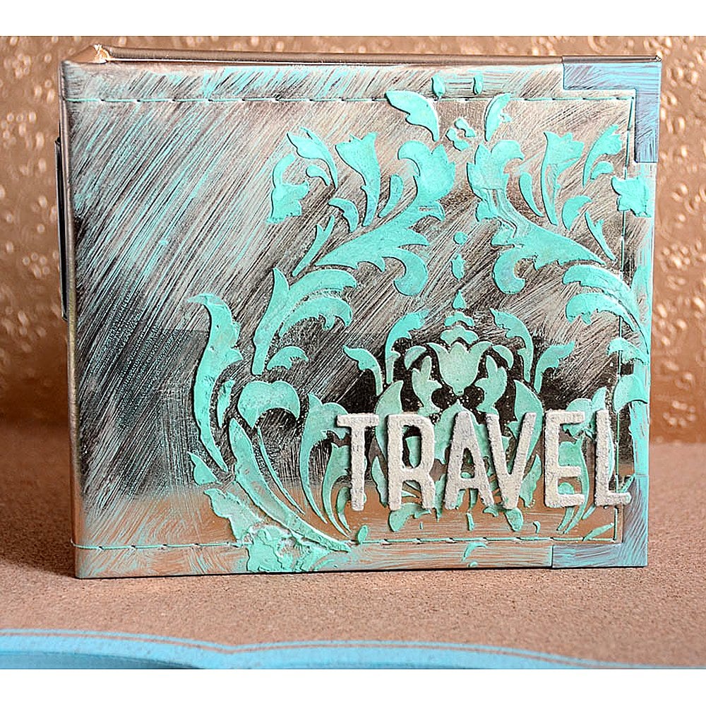 Brocade No. 1 card making stencil template - Brocade stencil templates ...