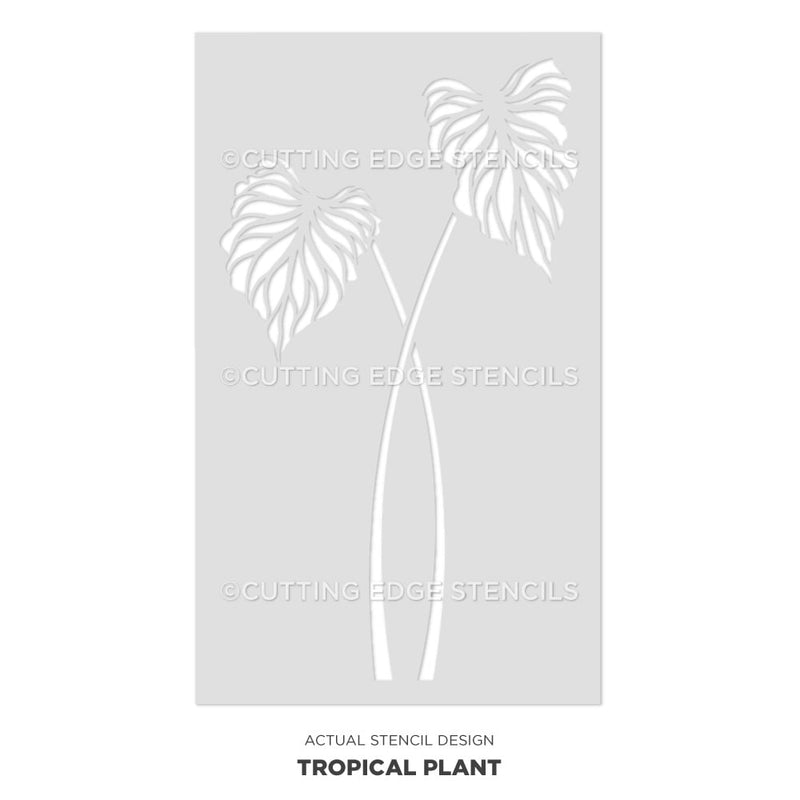 Grass stencil - Nature-inspired stencil designs for easy wall decor