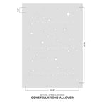 Constellations Stencil - Celestial Stencils For Wall Painting