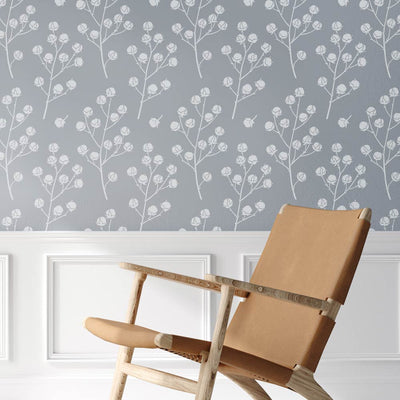 Cotton wall pattern stencil - Farmhouse stencils, Floral designs for ...