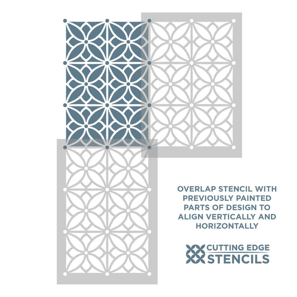 Reusable Patio Stencils for easy Patio Makeovers - Paint your Patio ...