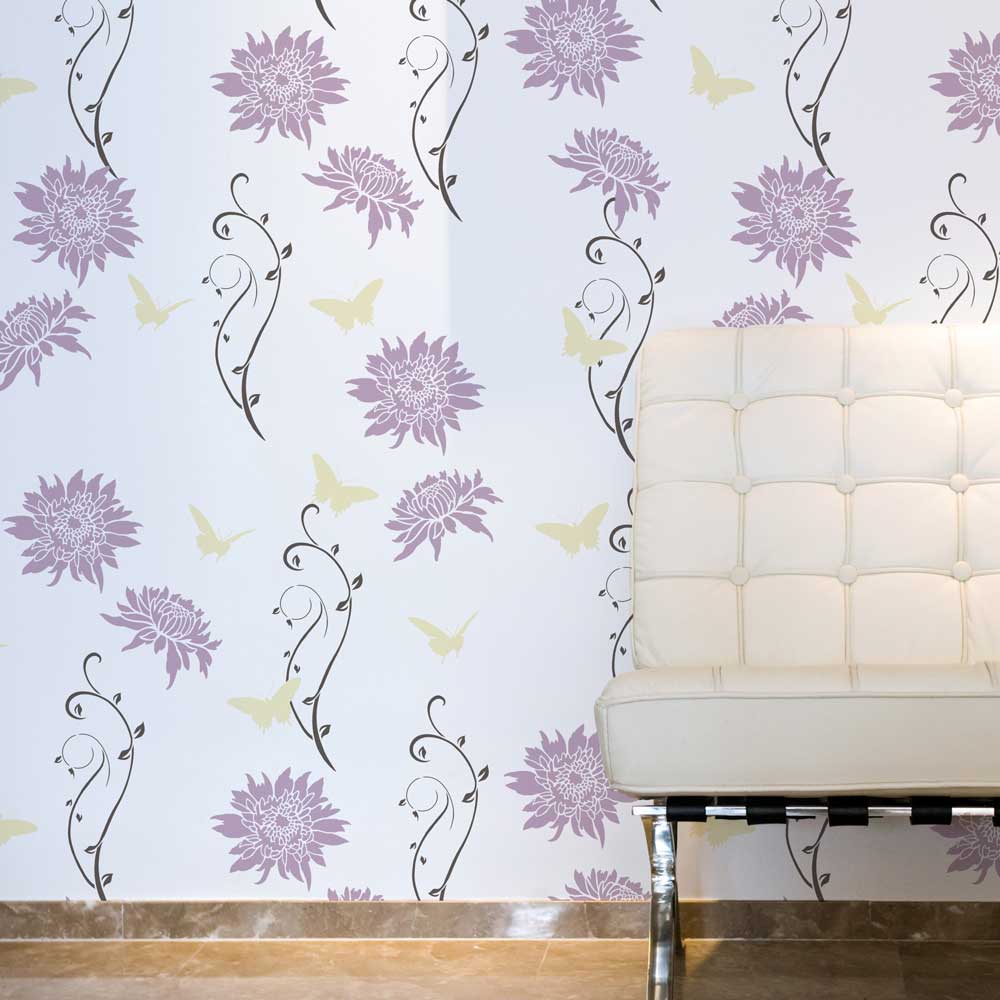 Geisha's Garden Wall Pattern Kit - Factory Second