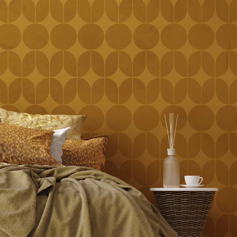 Modern Geometric Stencils for painting walls - Colorful Geo Stencils ...