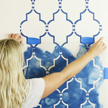 Easy stenciling Instructions with pictures! Learn How To Stencil from Pros