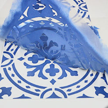 Easy stenciling Instructions with pictures! Learn How To Stencil from Pros