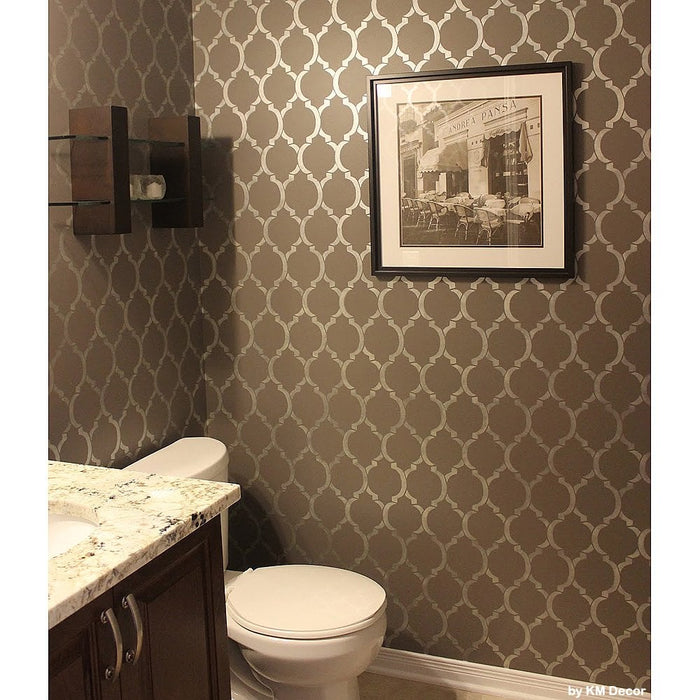 Moroccan stencils, moroccan stencil designs, large wall stencils for ...