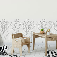 Flower stencils for easy farmhouse decor | Floral botanical stencils ...