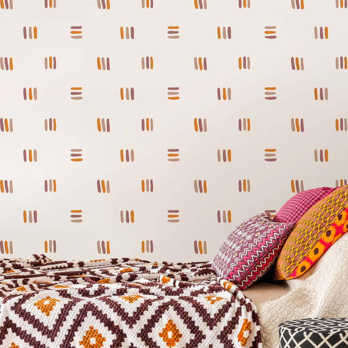 Cottage Flower Stencil for Painting Walls, Fast and Easy DIY wall decor!